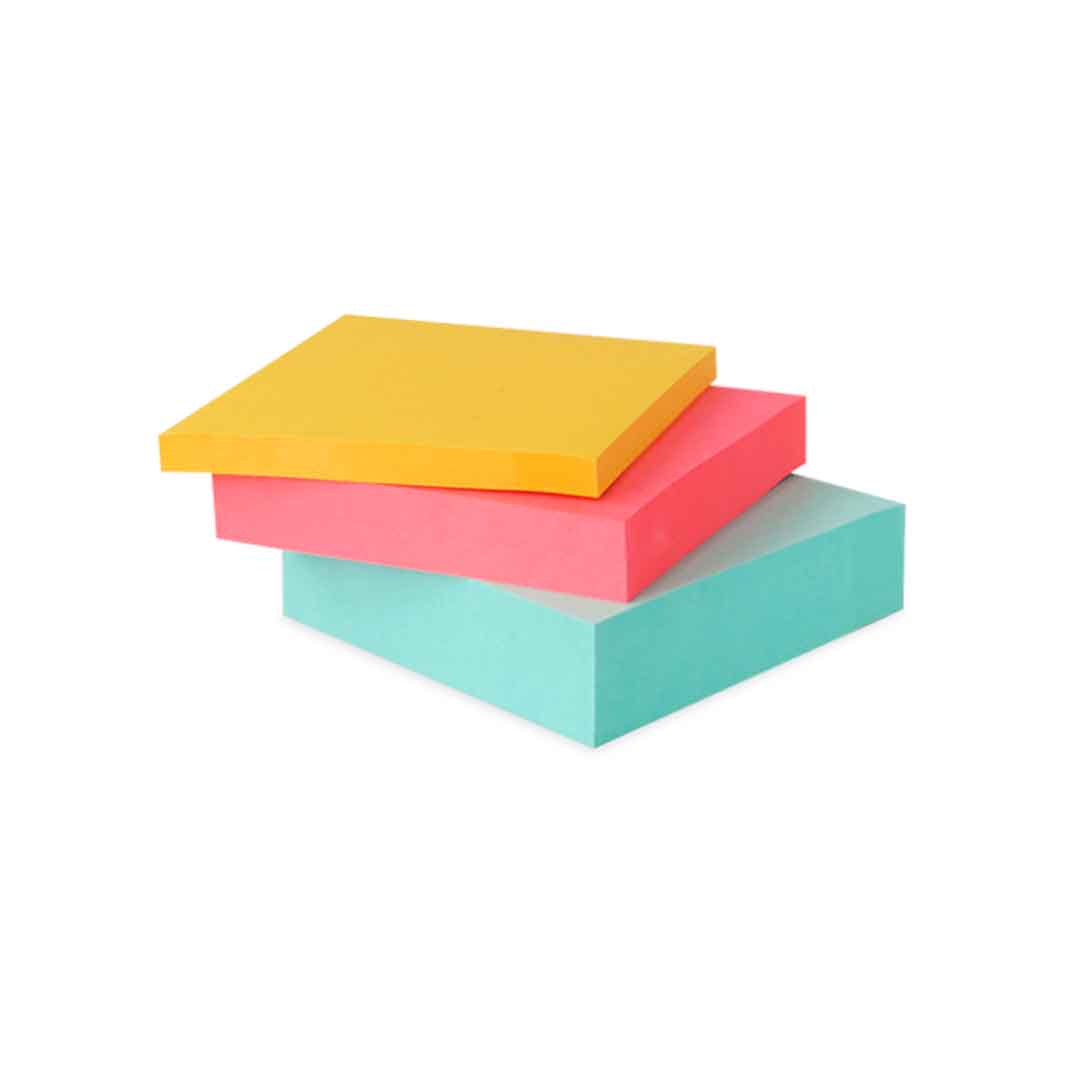Cubo Notas Adhesivas Post It Ultra 3 Colores 2018 La 3x3 Pulgadas De